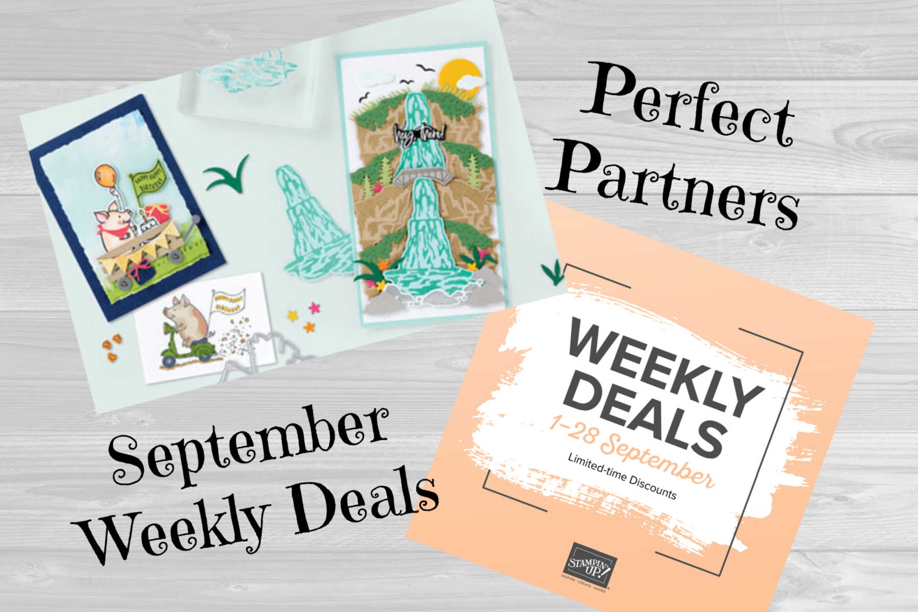 Perfect Partners & September's Weekly Deals - Christy's Stamping Spot