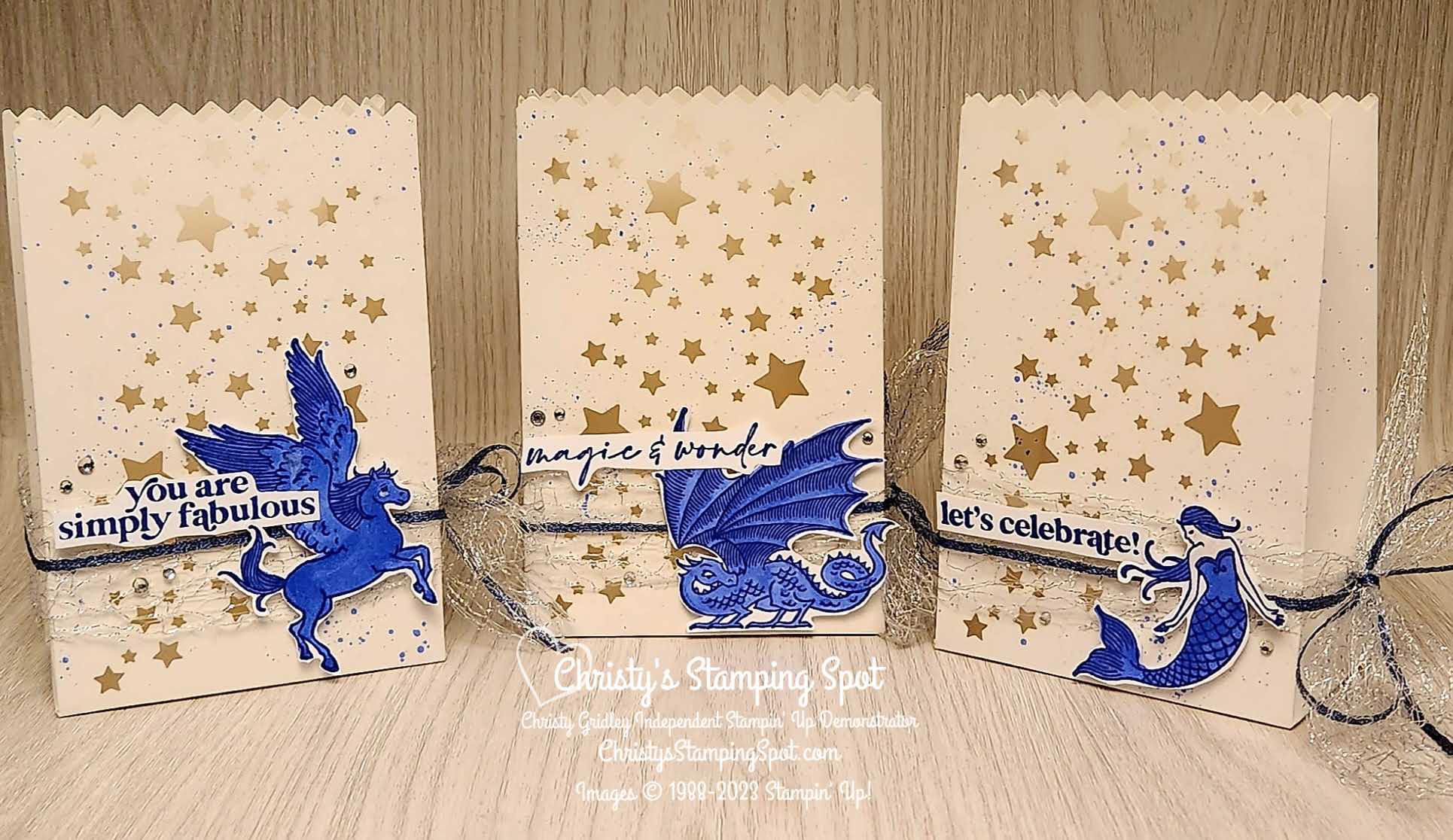 Pure Magic Star Treat Bags - Christy's Stamping Spot