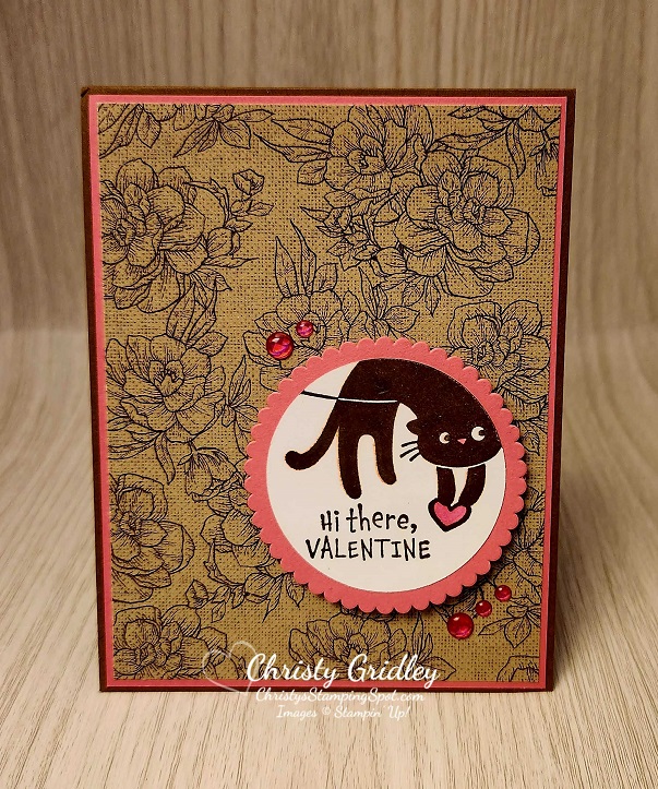 Abigail Rose DSP Love Cats Valentine Card - Christy's Stamping Spot