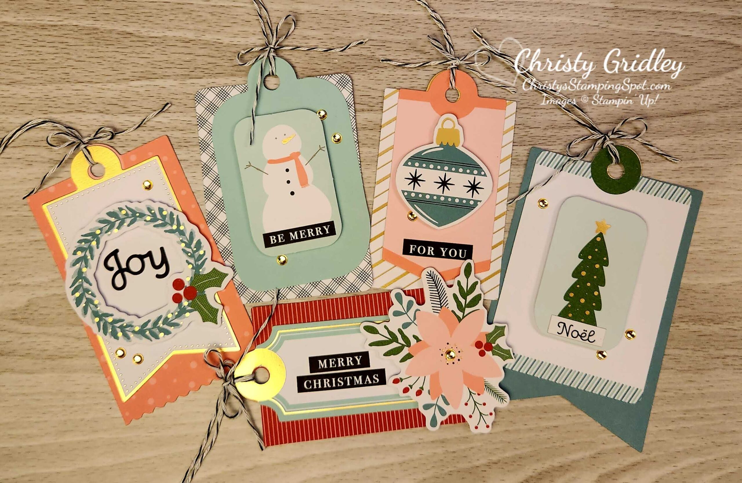 Stampin' Up! Festive Tags Kit - Christy's Stamping Spot