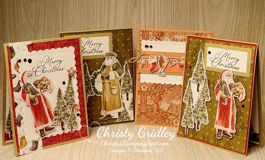 Traditions of St. Nick DSP Cards - Christy's Stamping Spot