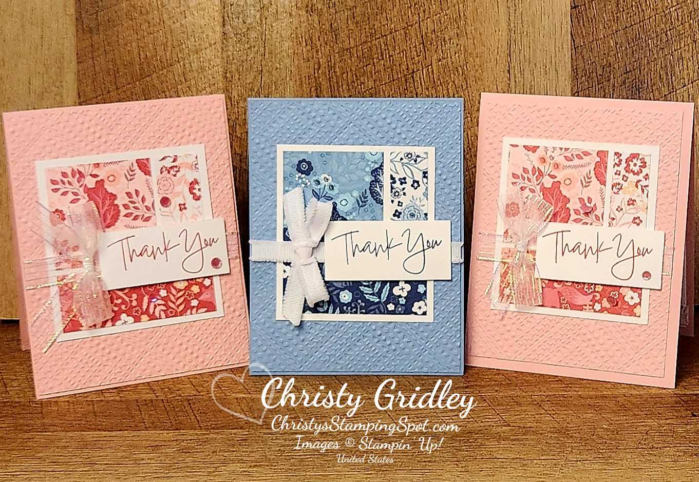 July 2024 Countryside Rose DSP Customer Thank You Cards - Christy's ...
