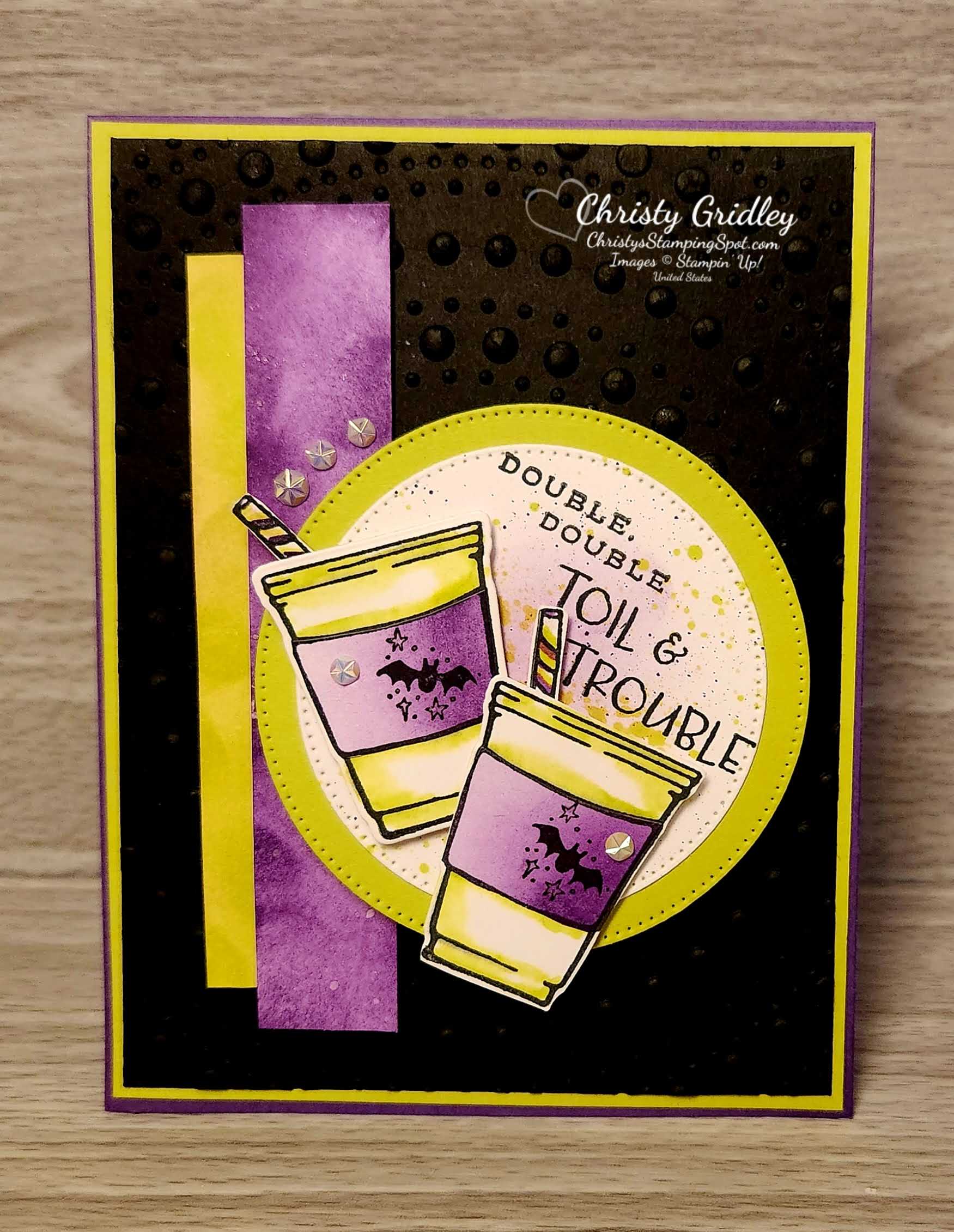 More Than Autumn Double Double Card - Christy's Stamping Spot
