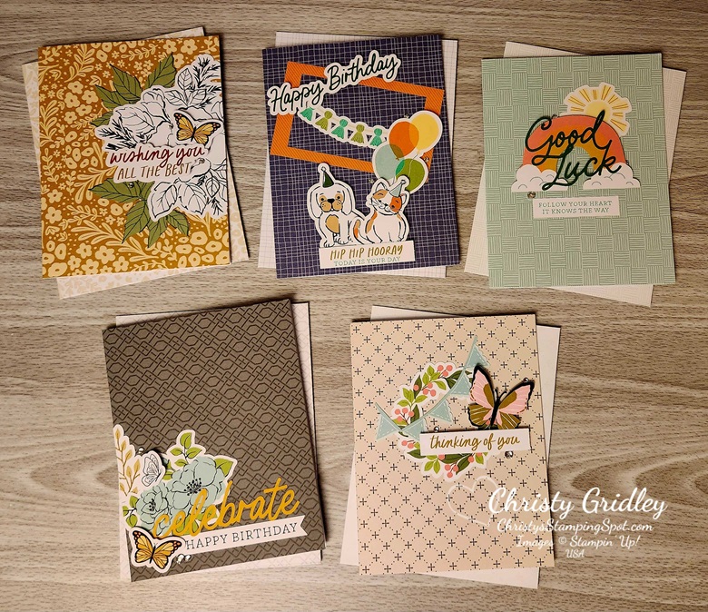2024 World Card Making Day Cards - Christy's Stamping Spot